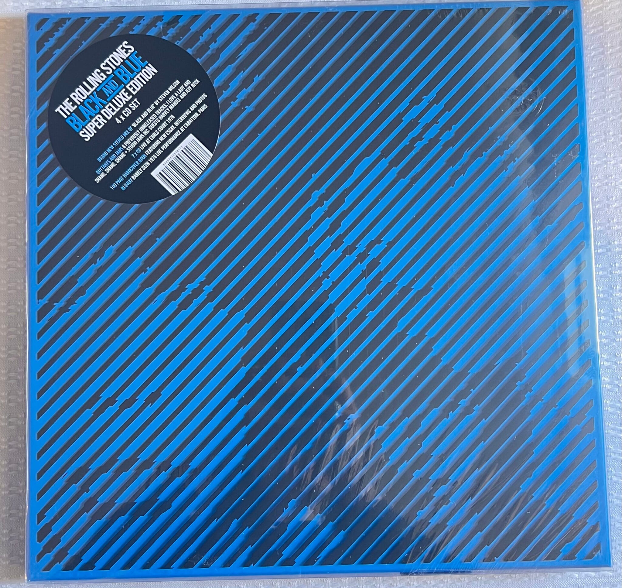 THE ROLLING STONES BLACK AND BLUE Box Set 4 CD